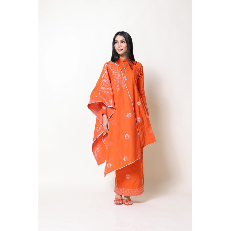 SONGKET BUNGA TABUR KURUNG RIAU CEKAK MUSANG | Shopee Malaysia