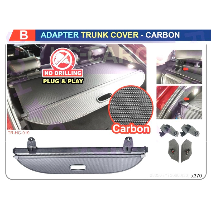 Lexus nx200t nx300 nx300h 2016 - 2022 rear trunk cover softlid deck ...