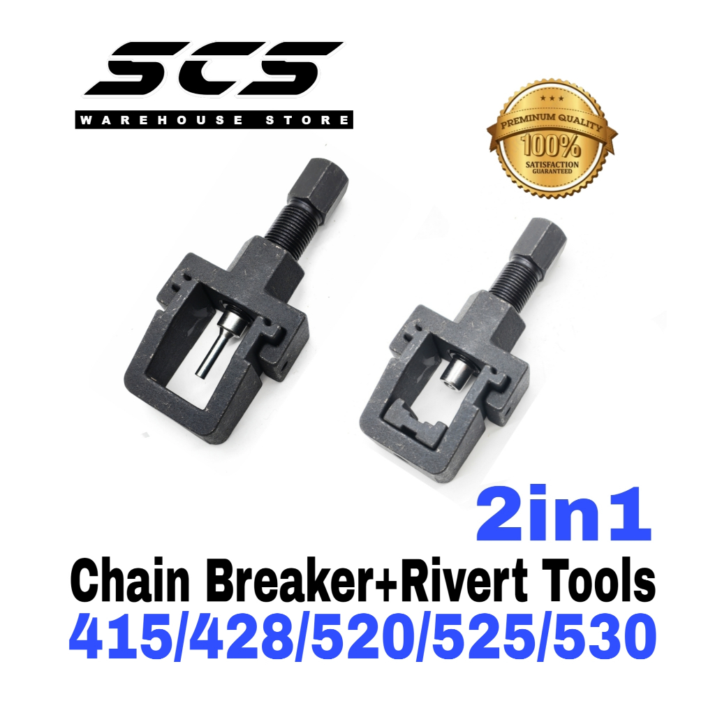 Chain Breaker Potong Rantai 415 428 520 525 530 Rivet Tools Alat Rivert ...