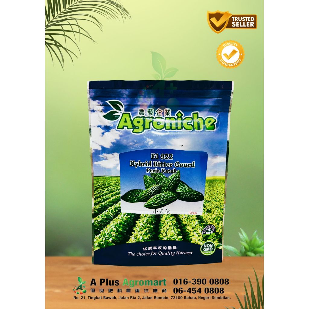 Benih F1 922 Hybrid Bitter Gourd (100 gram) | Shopee Malaysia