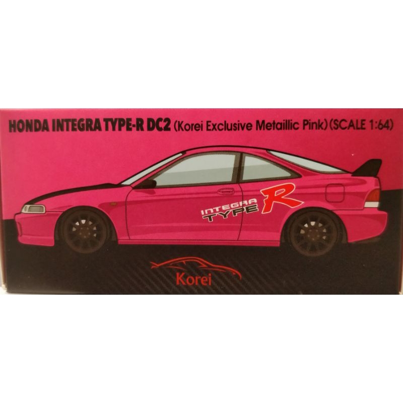 ERA CAR 1/64 Honda Integra Type-R DC2 (Korei Exclusive Metaillic Pink ...