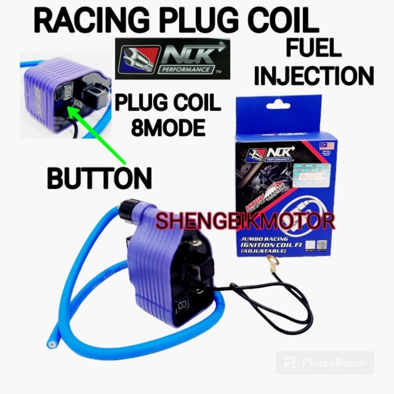 Y15/RS150/SRL115FI LC135 RACING PLUG COIL FI NON FI 8MODE FI NLK PLUG ...