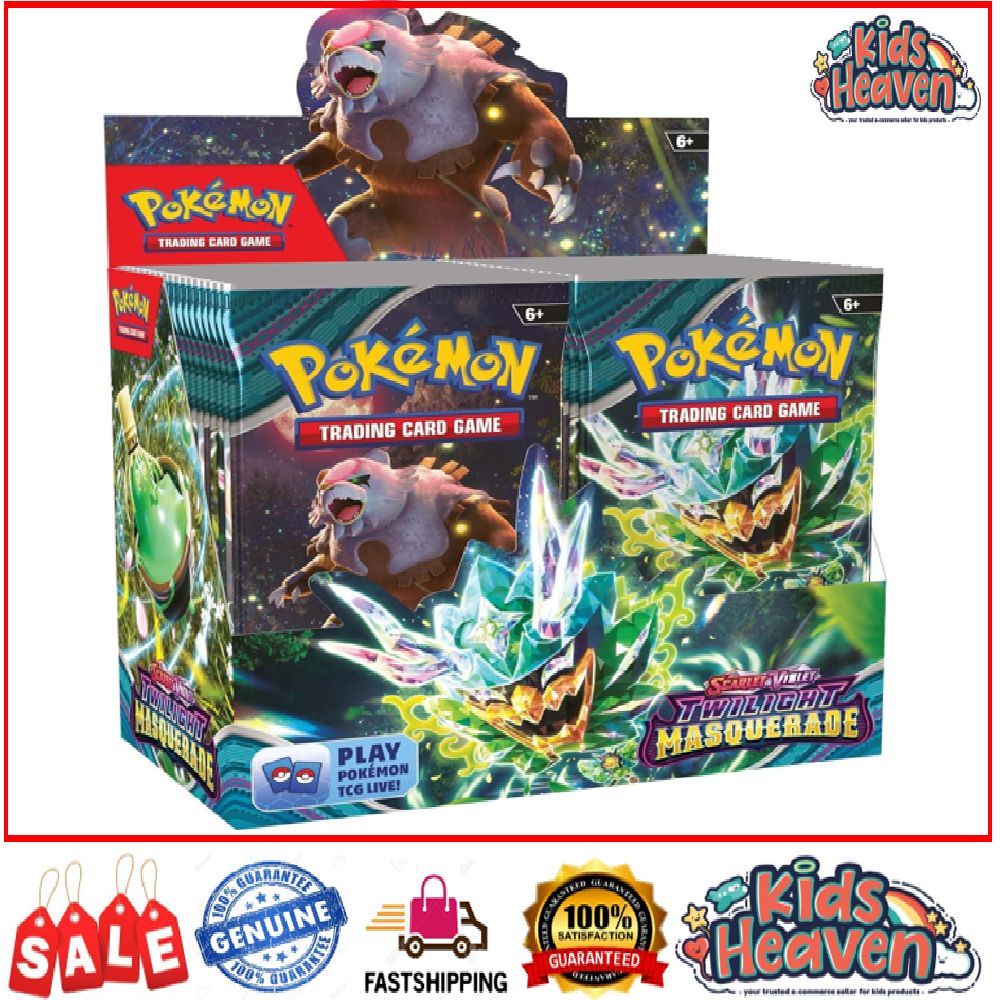 Pokemon TCG Booster Box SV01 / SV02 / SV03 / SV04 / SV4.5 / SV05 / SV06 ...