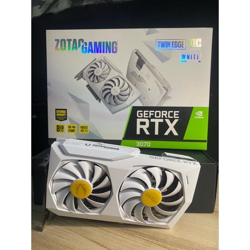 ZOTAC GAMING RTX 3070 TWIN EDGE WHITE EDITION OC 8GB | Shopee Malaysia