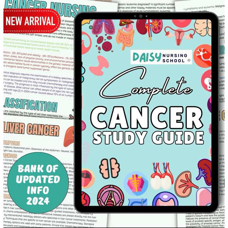 Cancer Nursing Notes | Nurse Notes| Cervical Cancer | Breast Cancer ...