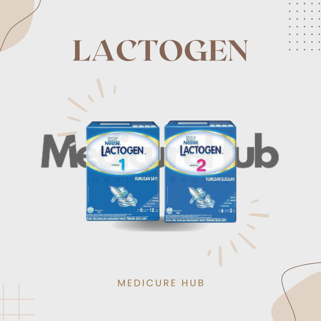 NESTLE LACTOGEN STEP 1 & 2 (LANGKAH 1 & LANGKAH 2) 350G | Shopee Malaysia