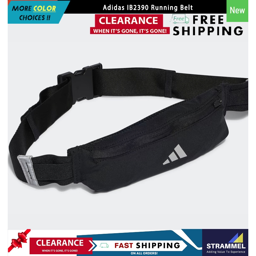 [100% ɑuthentic] ɑdıdɑѕ IB2390 Running Belt Waist Bag Jogging Marathon ...