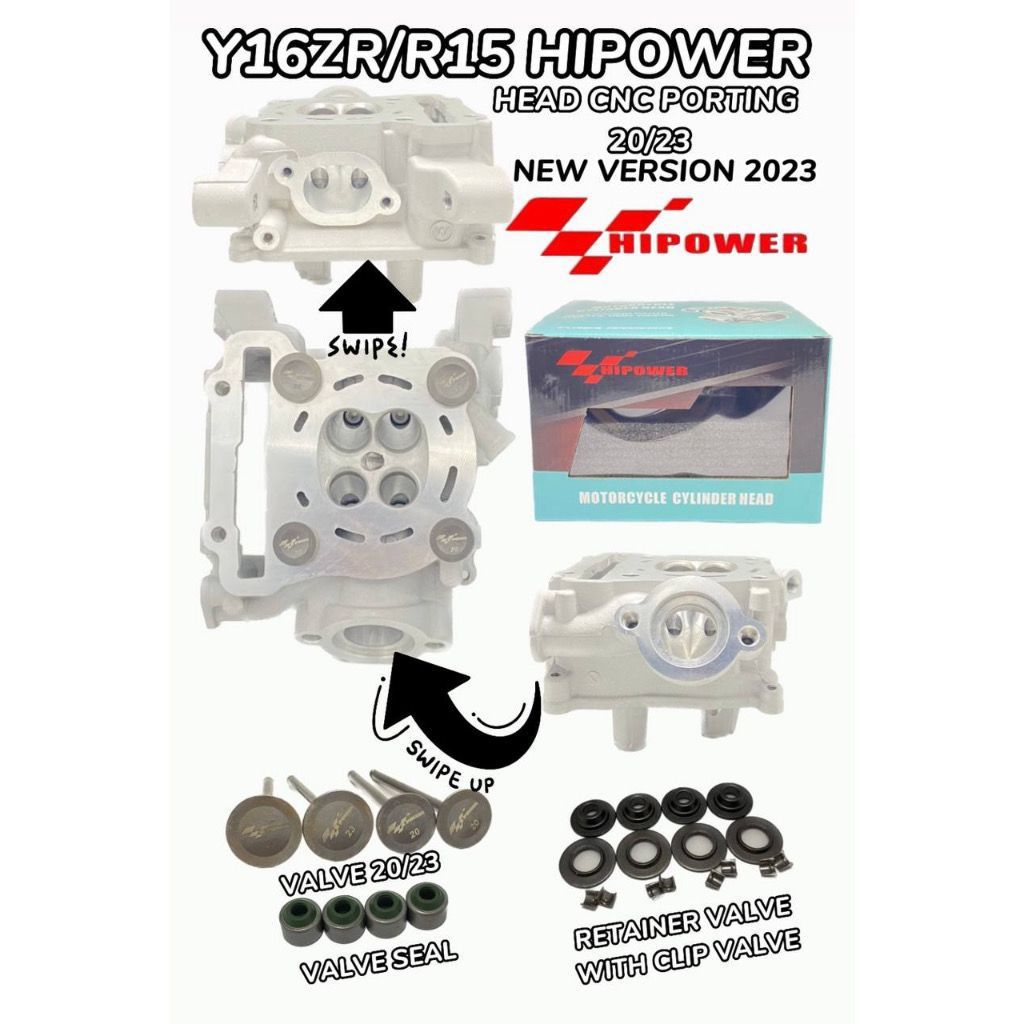 [ 20/23MM & 22/25MM] Y16ZR Y16/ MT15 / R15 V3 / NVX155 / NMAX 155 V2 HI ...