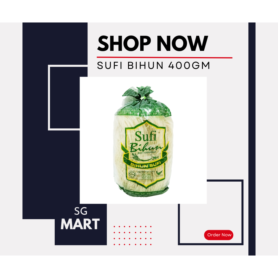 BIHUN SUFI 400G PACK KECIK (READY STOCK - FAST DELIVERY) | Shopee Malaysia