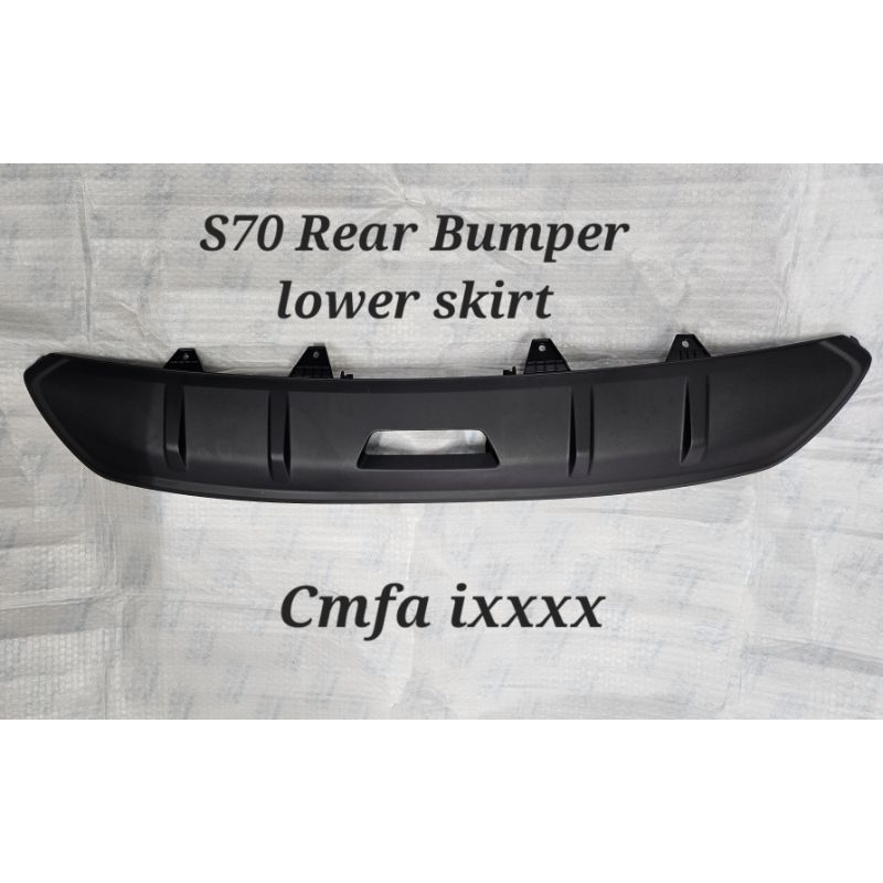 PROTON S70 Rear Bumper Rear Skirt Body Kits | Shopee Malaysia