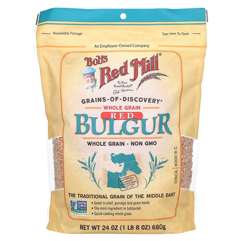Bob's Red Mill, Red Bulgur, Whole Grain, 24 oz (680 g) | Shopee Malaysia