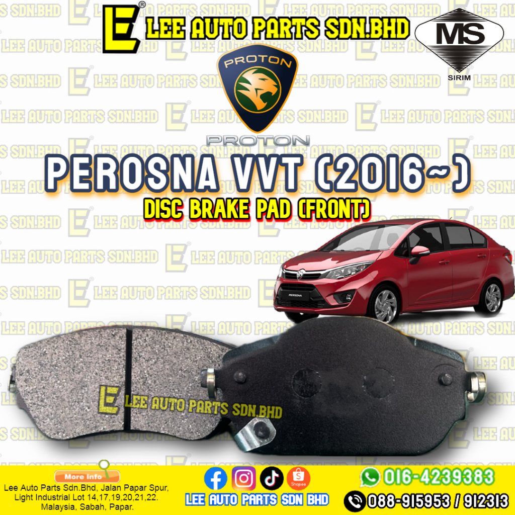 PROTON PERSONA VVT FRONT BRAKE PAD | Shopee Malaysia