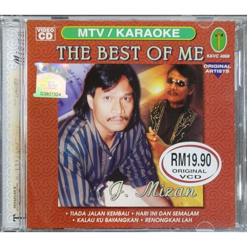 J.Mizan - The Best Of Me (VCD) | Shopee Malaysia