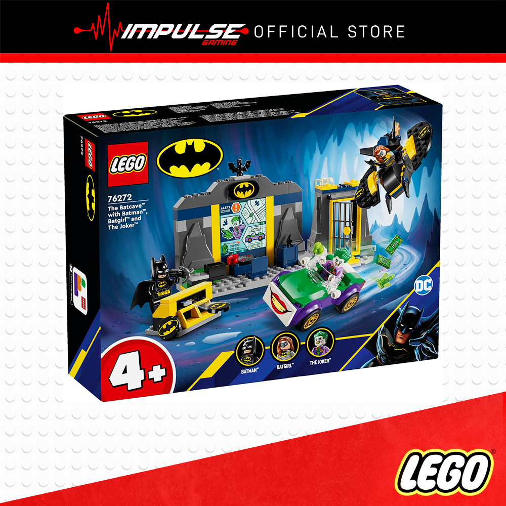 LEGO 76272 Super Heroes DC The Batcave™ with Batman™, Batgirl™ and The ...