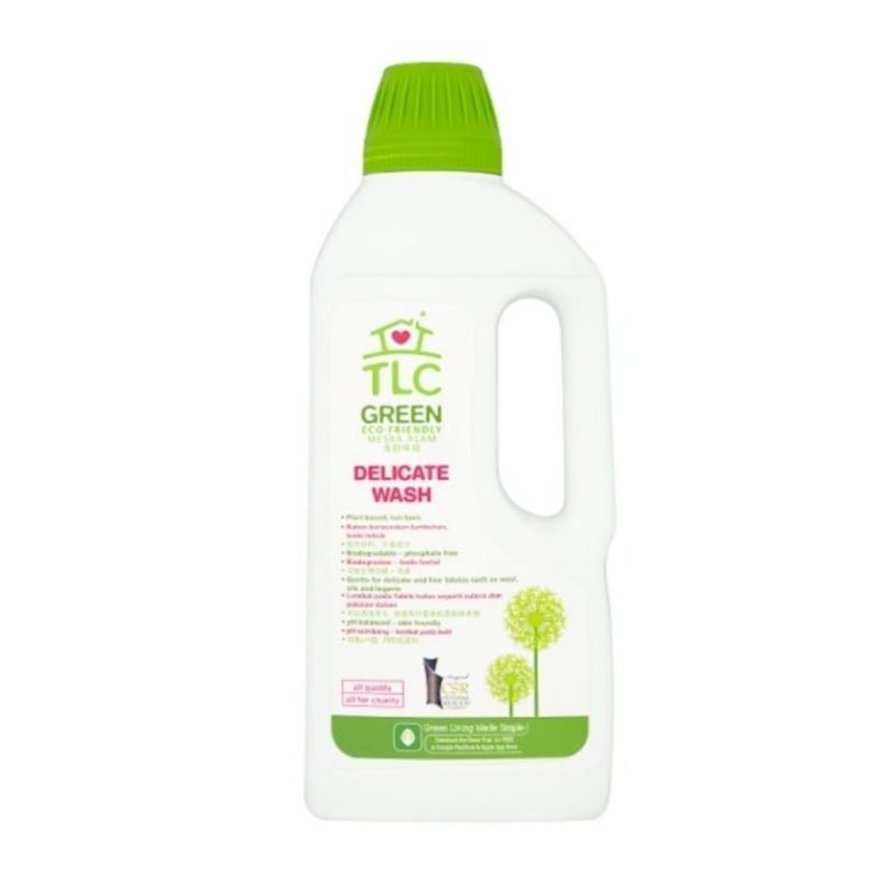 TLC Green Eco Friendly Delicate 1L + Bubble Wrap | Shopee Malaysia