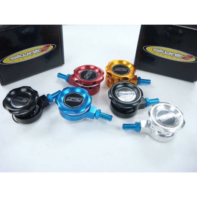 [ READY STOCK ] 34639 - SKUNK2 racing engine oil filler cap BLACK COLOR ...