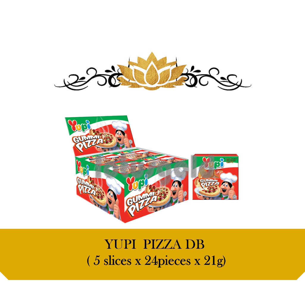 YUPI PIZZA DB ( 5 slices x 24pieces x 21g) | Shopee Malaysia