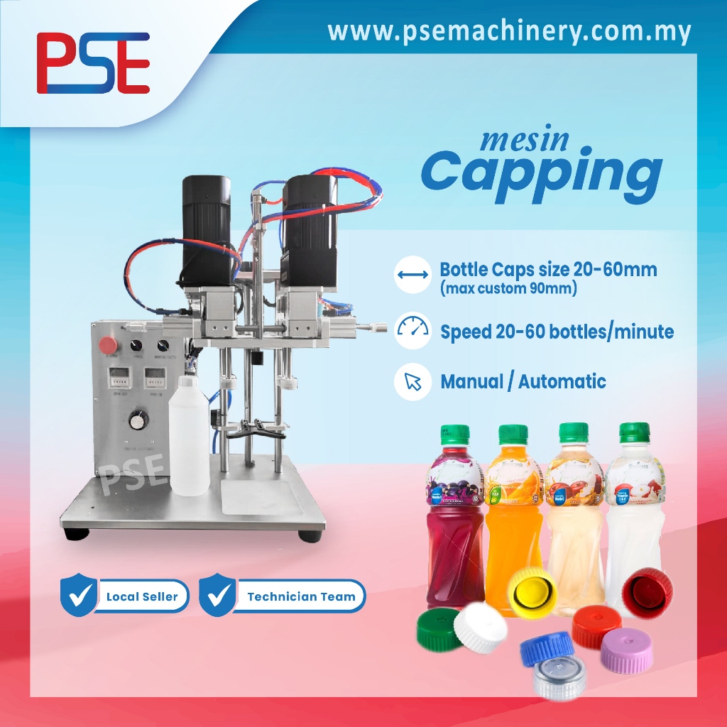 Semi Auto Capping Machine Table Top Bottle Capping Machine | Shopee Malaysia