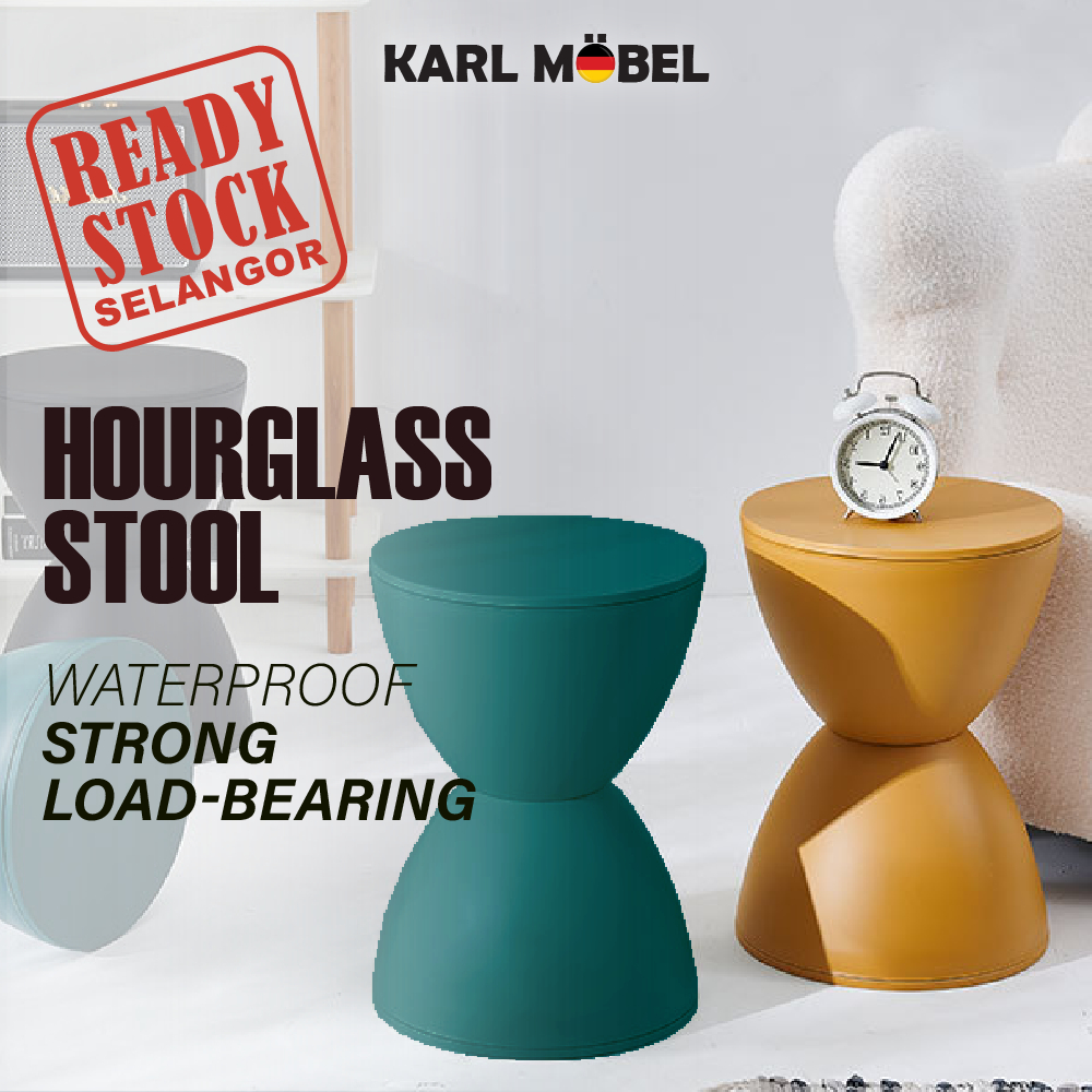 Hourglass Nordic Stool Dressing Stool Chair Makeup Stool Nordic Luxury ...