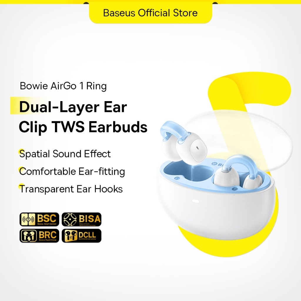 [NEW ARRIVALS] Baseus Bowie AirGo 1 Ring/AS01 TWS Earbuds Wireless ...