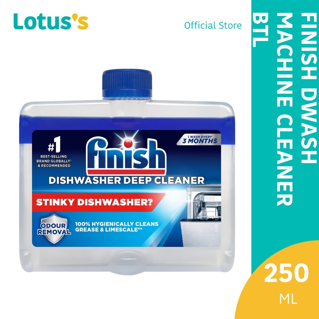 Finish Dishwasher Machine Cleaner Bottle (250ml) | Shopee Malaysia