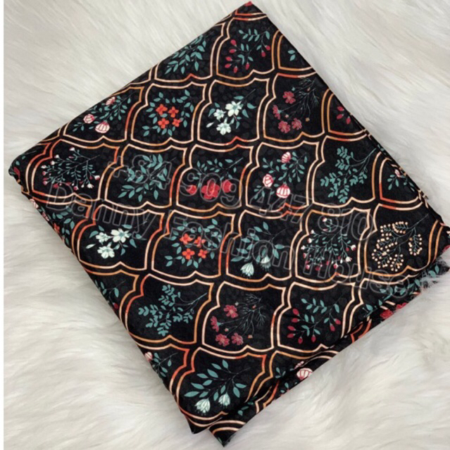 KAIN PASANG SATIN EMBOSS / SATIN SILK JACQUARD 3.5 METER BIDANG 60 ...