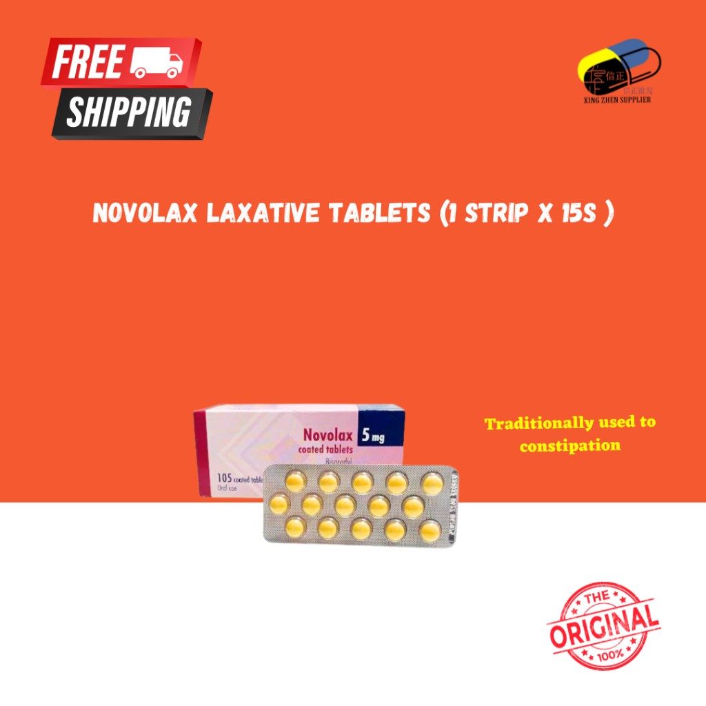 Novolax Laxative Tablets (1 Strip X 15s ) | Shopee Malaysia