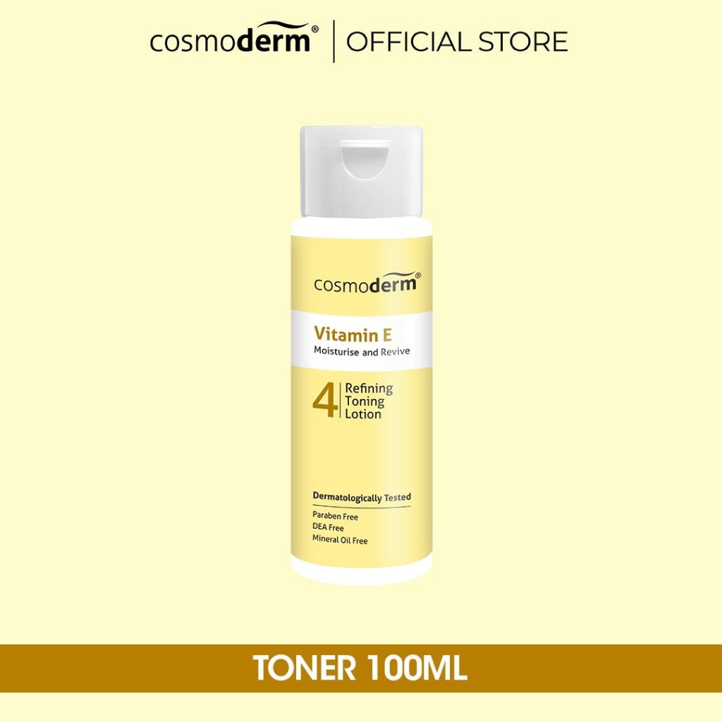 Cosmoderm Vitamin E Refining Toning Lotion (100ml) | Shopee Malaysia