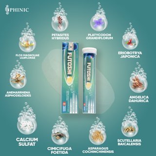 Ready STOCK!!! FUTOSHI - Effervescent tablets for sinusitis - Box of 20 ...
