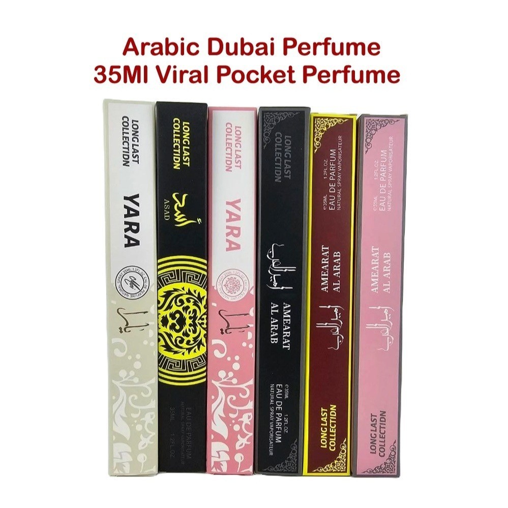 💯% Arabic Perfume Ameerat Al Arab , Yara , Asad 35Ml Viral Pocket ...