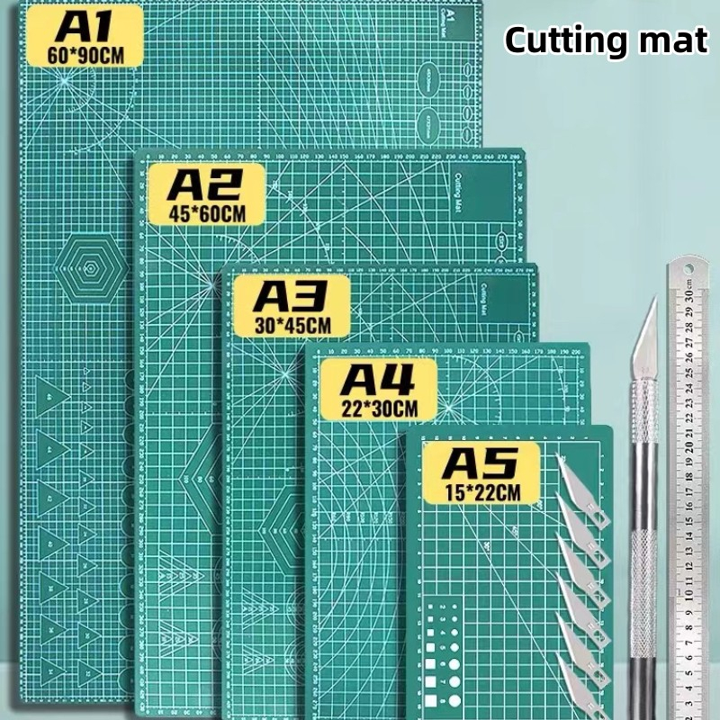 Cutting Mat PVC Cut Pad Patchwork A1 A2 A3 A4 Tool Manual Double-sided Self-healing Board ...