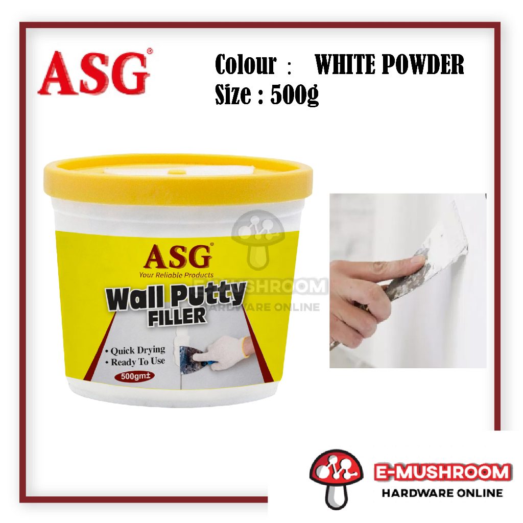 ASG Joint Compound Wall Putty 500GM | Shopee Malaysia