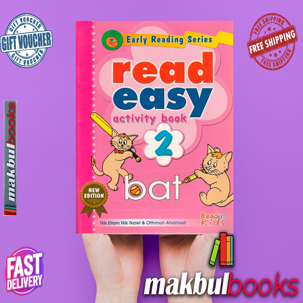 EARLY READING SERIES: READ EASY ACTIVITY BOOK 2 (NEW EDITION) | Shopee ...