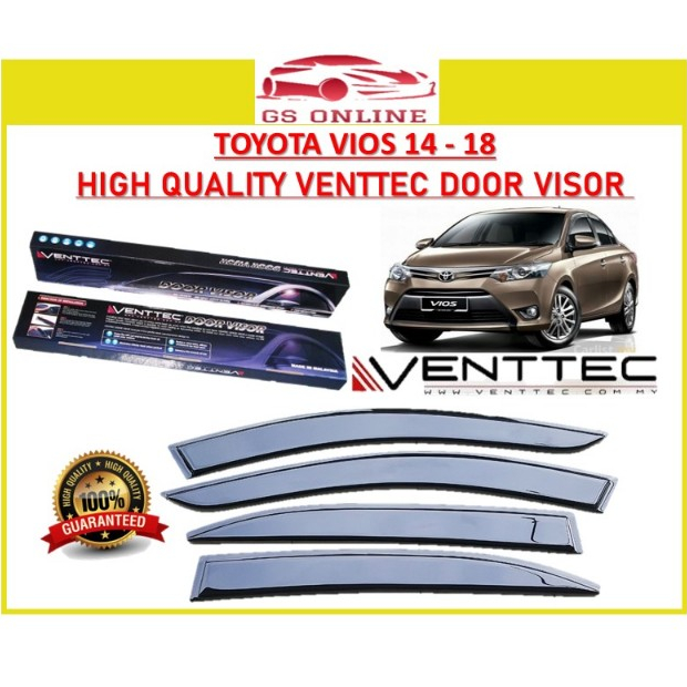 TOYOTA VIOS (100MM) 2014 2015 2016 2017 2018 High Quality Venttec Door ...