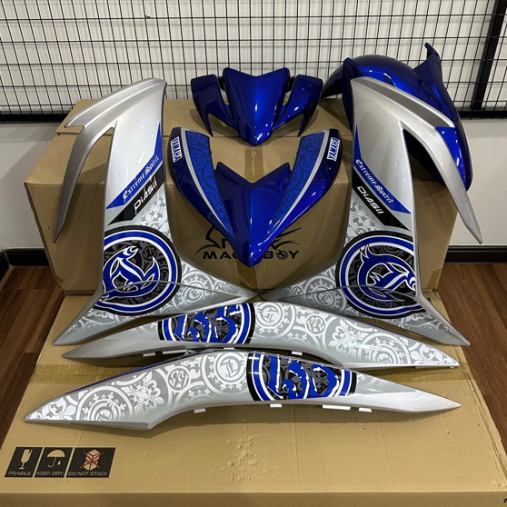 COVERSET YAMAHA LC 135 V8 DESIGN BATIK EDITION | Shopee Malaysia