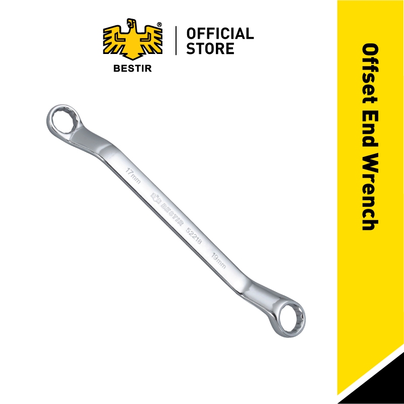 BESTIR Offset End Wrench Spanner 52205-52218 | Shopee Malaysia