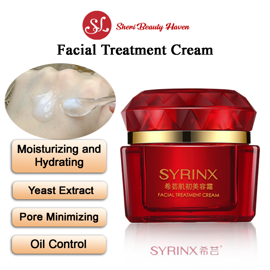 Syrinx Facial Treatment Cream 50g, Moisturizer, Hydrating, Pore ...