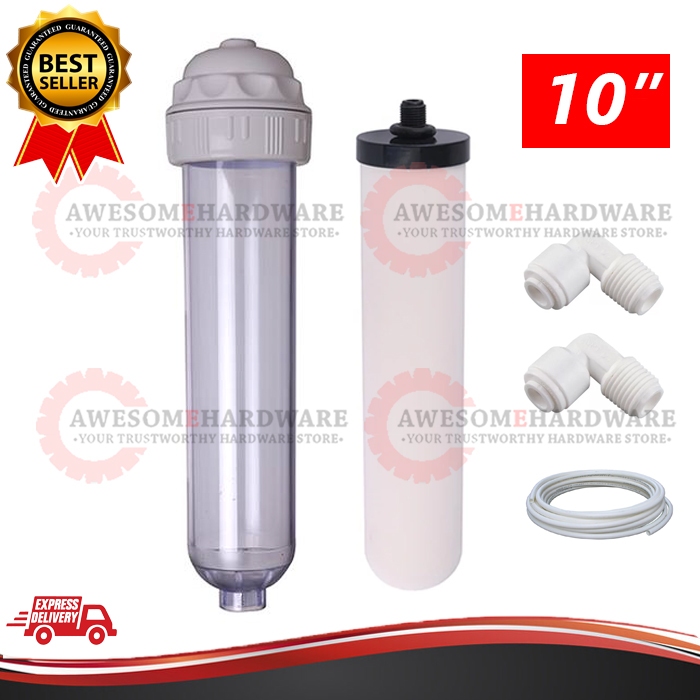 10" WATER FILTER ROC HOUSING WHITE TOP PRE FILTER CASING FOR CTC ...