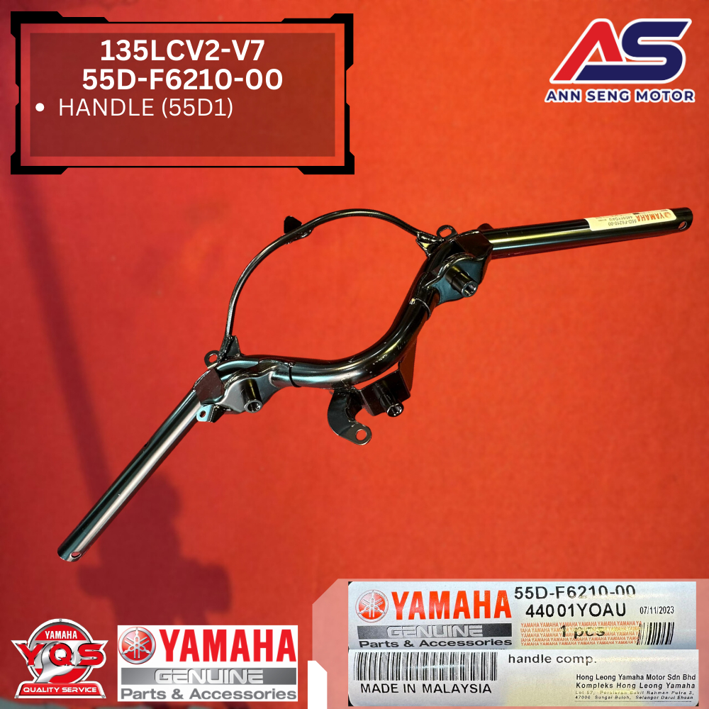 YAMAHA 135LC V2 - V7 HANDLE (55D1) ORIGINAL (55D-F6210-00) | Shopee ...