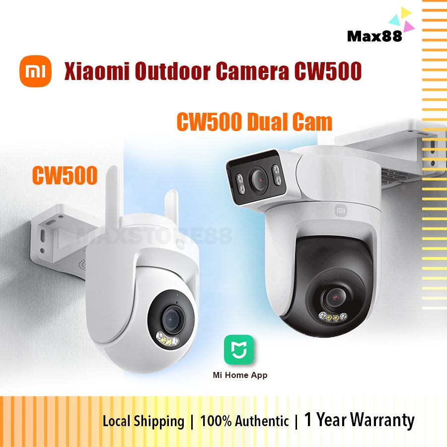 Xiaomi Outdoor Camera CW500 4MP 2.5K / CW500 Dual Camera version 5MP 3K ...