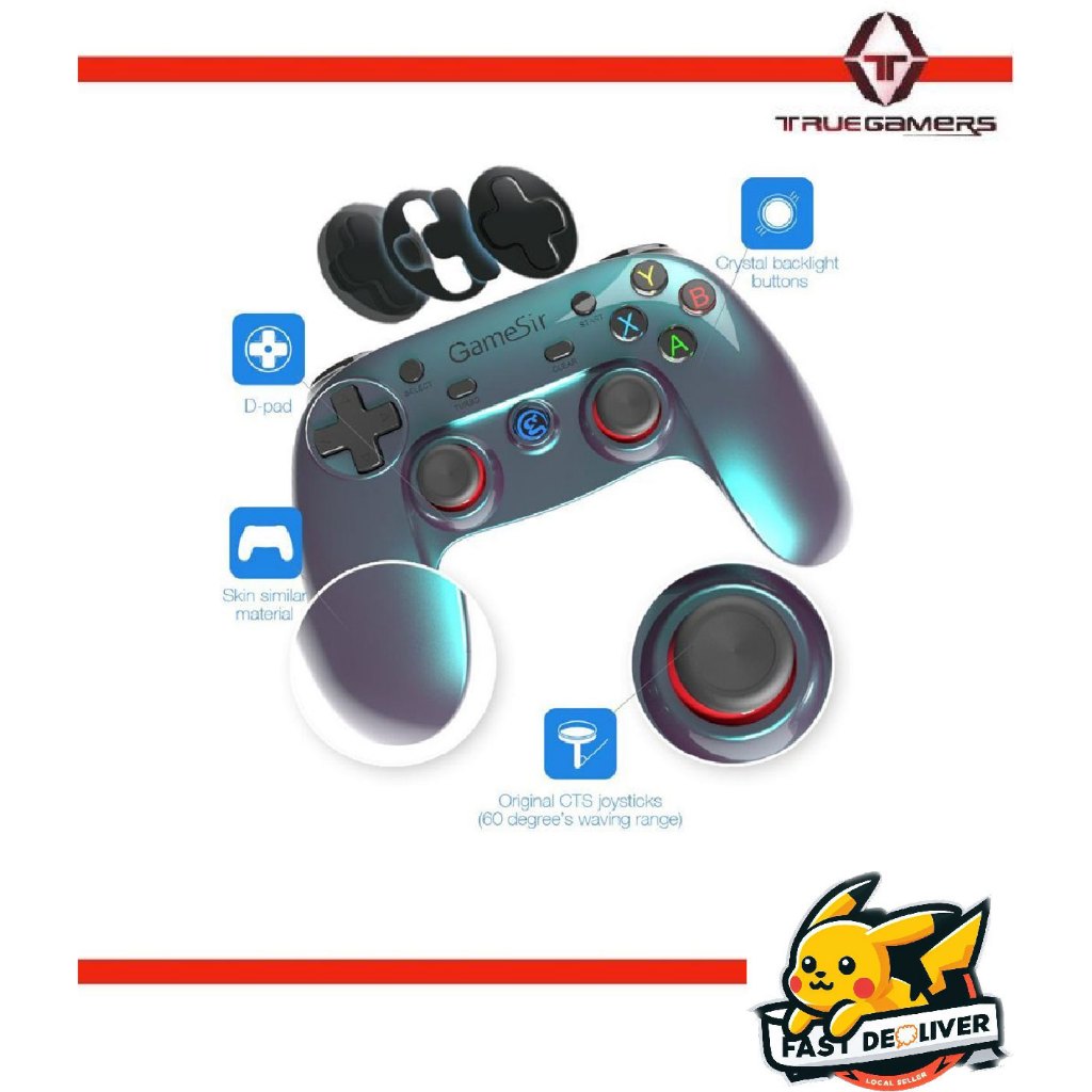 GameSir G3 Premium Android/PC Bluetooth Multifunctional Wireless ...