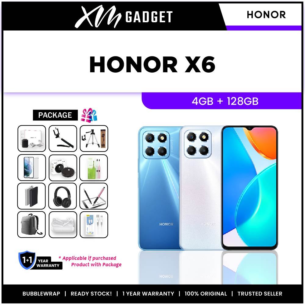 HONOR X6 [4GB RAM 128GB ROM] - Original HONOR Malaysia | Shopee Malaysia