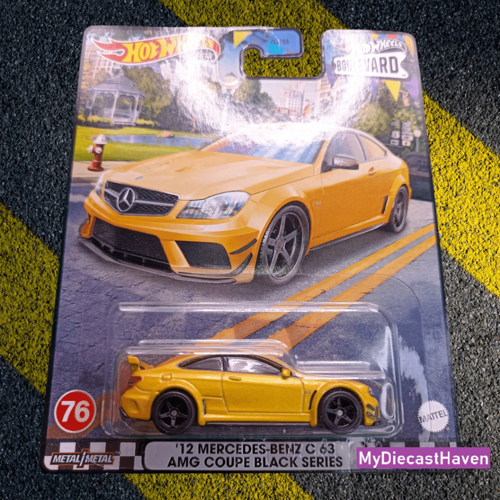 Hot Wheels 12 Mercedes Benz C63 AMG Coupe Black Series | Boulevard ...