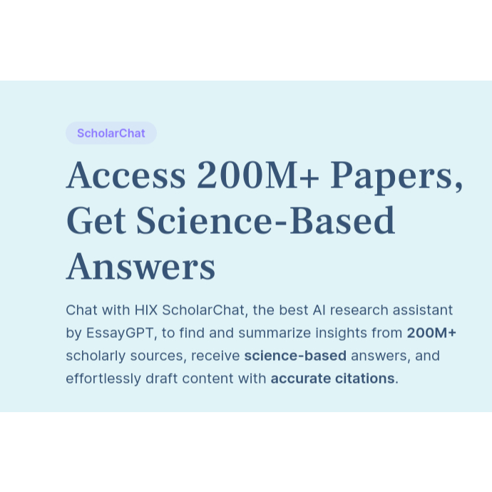 HIX AI EssayGPT: Research, Writing, and Citation Tools (Account ...