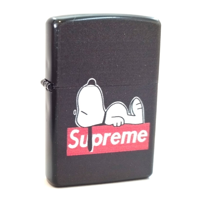 ZP Fluid Wick Flints with Snoopy Black Superme Kerosine Lighter ...