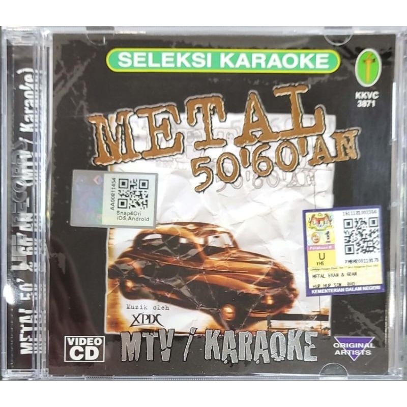 Metal 50 & 60an - Various Artists (VCD) | Shopee Malaysia