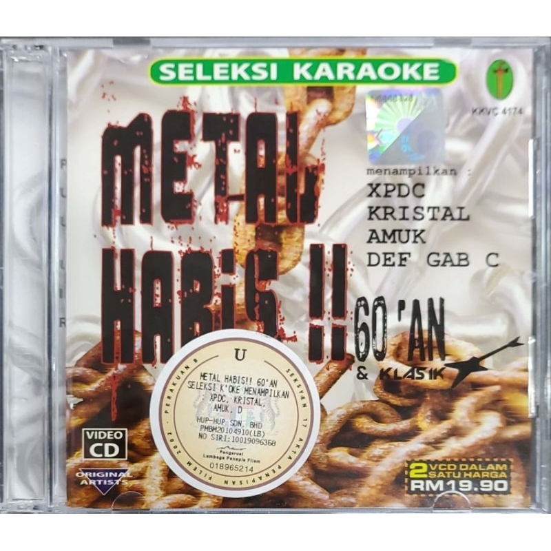 Metal Habis!! - 60an & Klasik (2VCDs) | Shopee Malaysia