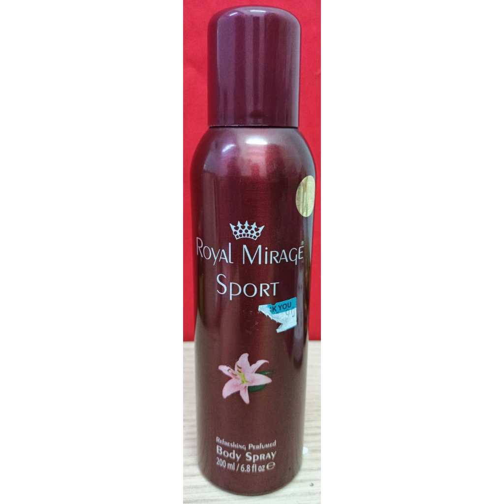 ROYAL MIRAGE BODY SPRAY / ROYAL MIRAGE NO.1 REFRESHING BODY SPRAY / 2 ...