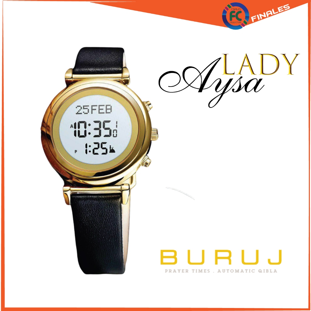 BURUJ Jam Tangan Lady Aysa Genuine Leather Watch Jam Tangan Wanita Jam ...
