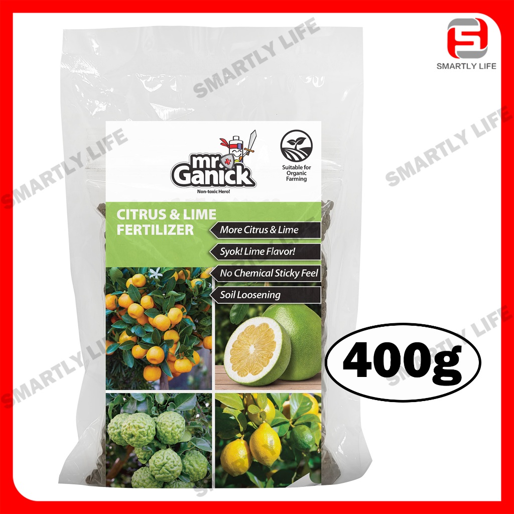 Baba Mr Ganick Citrus & Lime Fertilizer (400G) | Organic Fertilizer ...